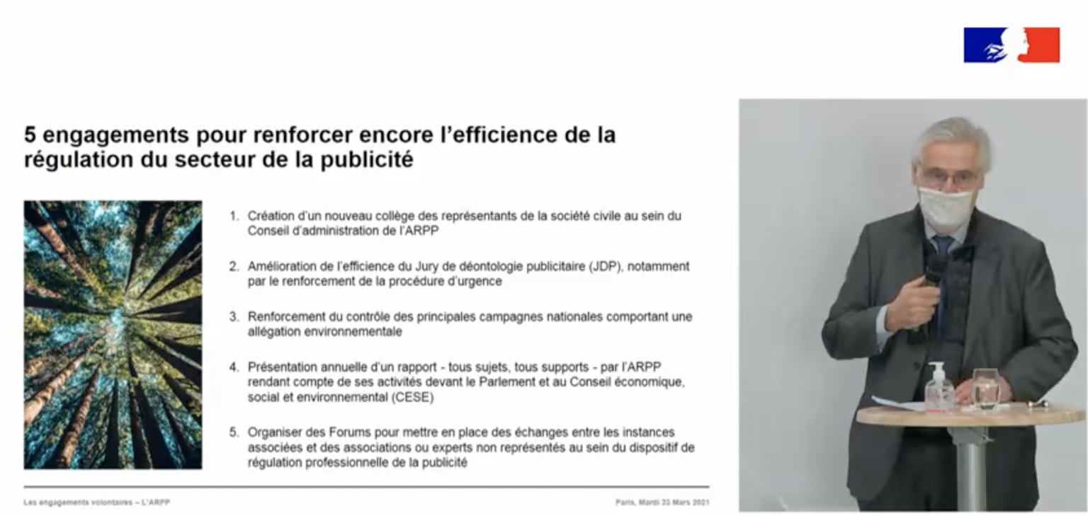 23.03.2021 - L’ARPP, présente ses 5 engagements pour renforcer l’efficience de la régulation ...